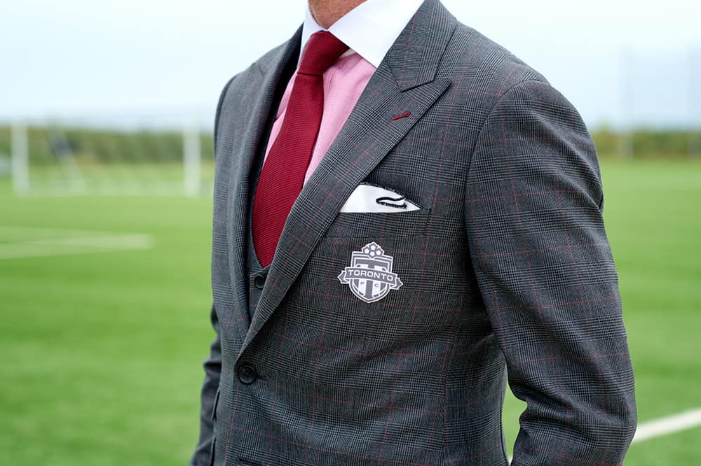 Custom Made Suits Toronto FC - Garrison Bespoke