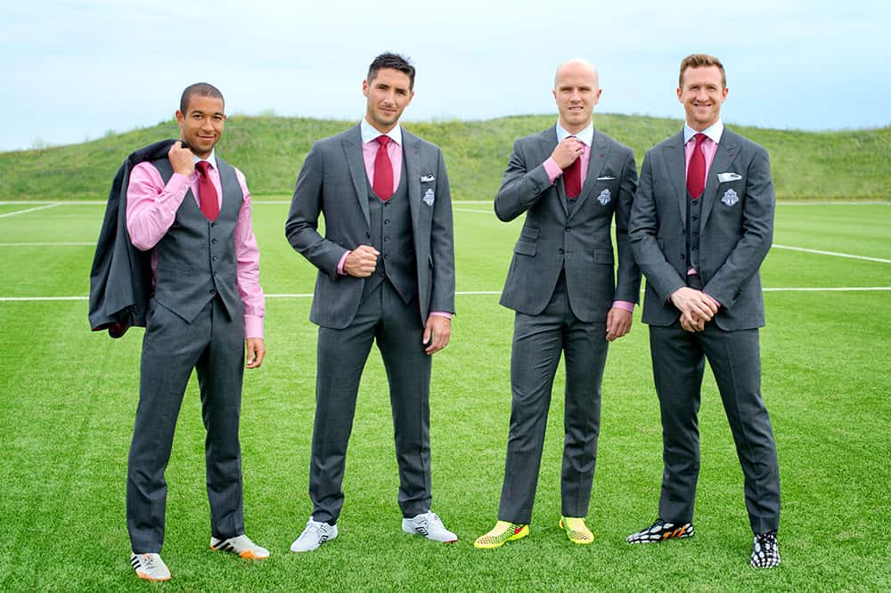 Custom Made Suits Toronto FC - Garrison Bespoke