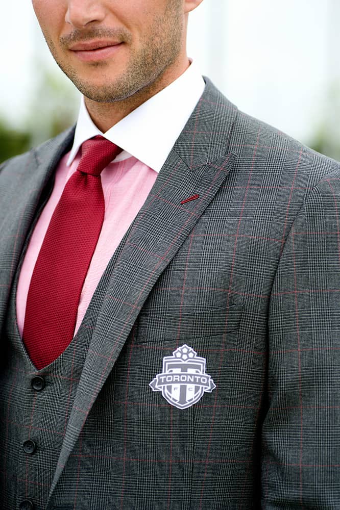 Custom Made Suits Toronto FC - Garrison Bespoke