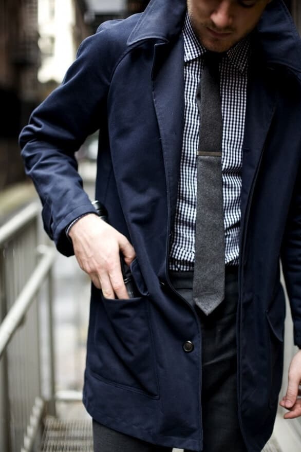 3 Season Custom Raincoat - Garrison Bespoke