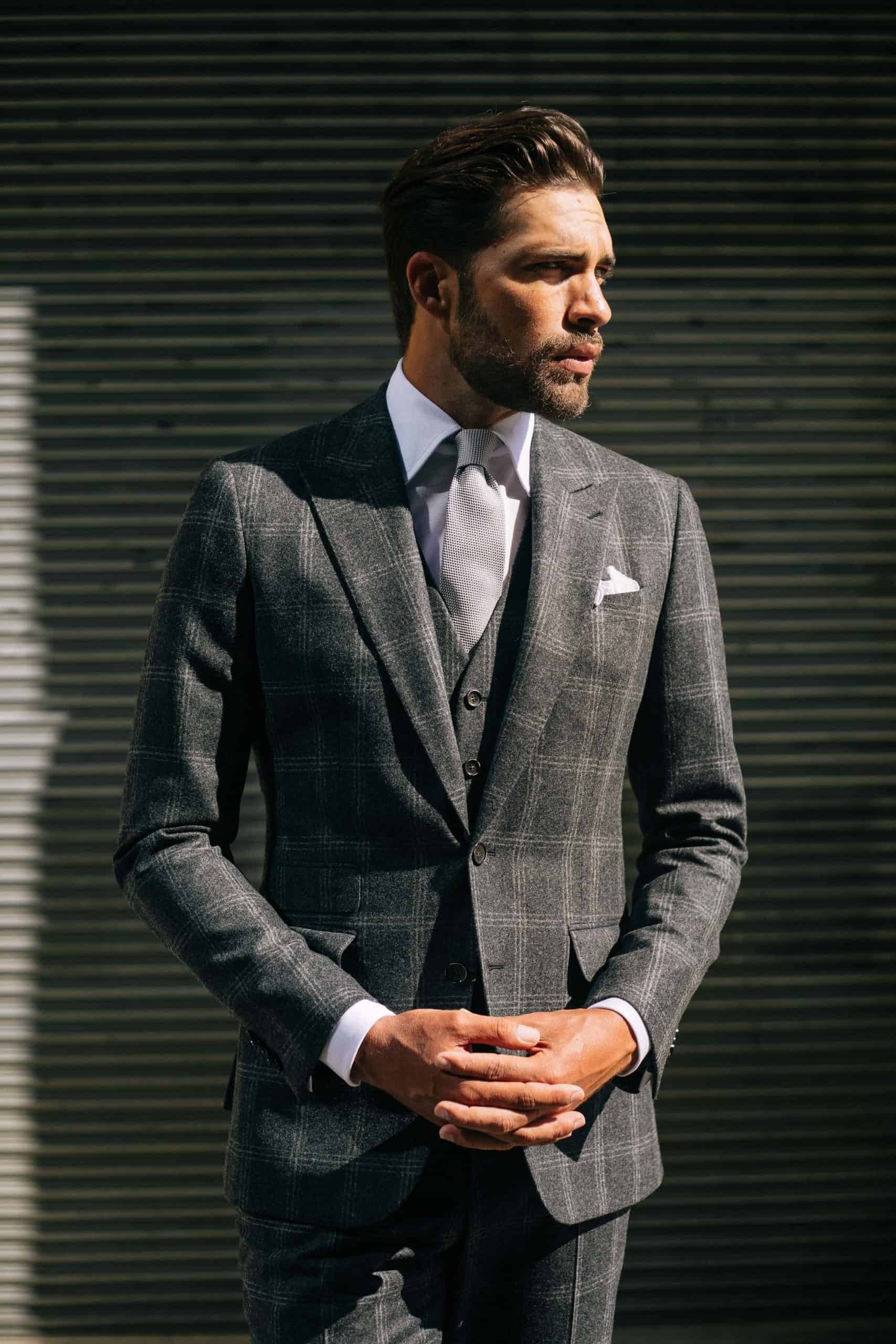 How to Wear a Flannel Suit